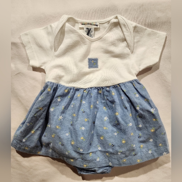 Gymboree | Dresses | Gymboree Vintage 998 Girls Dress Wdiaper Cover Size Infant 6 To 12 Mos Nwot ...
